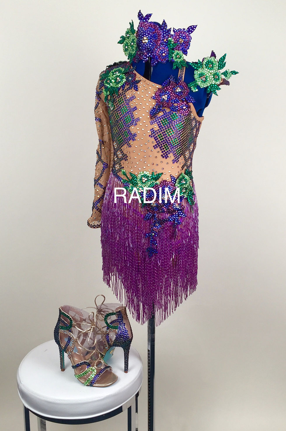 Beaded Crystal Costumes by Radim Lanik