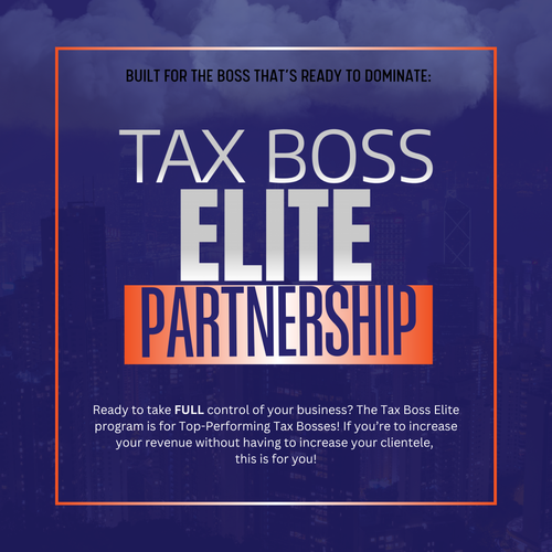 Tax Boss Elite Partnership | Tax State of Mind