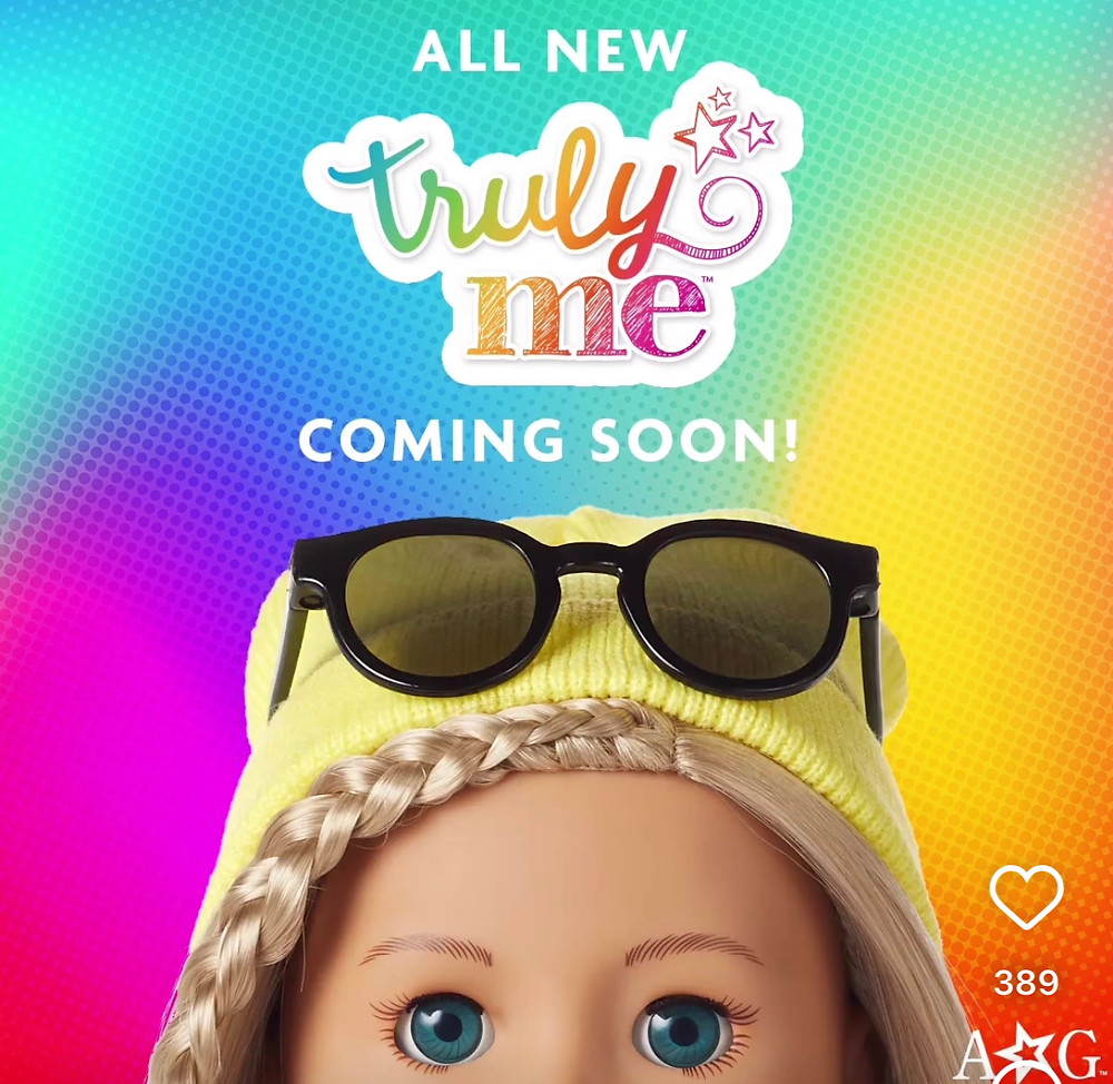 New American Girl Truly Me Sneak Peeks