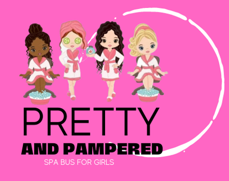 Girls mobile Spa Bus | Pretty and Pampered spa bus for girls