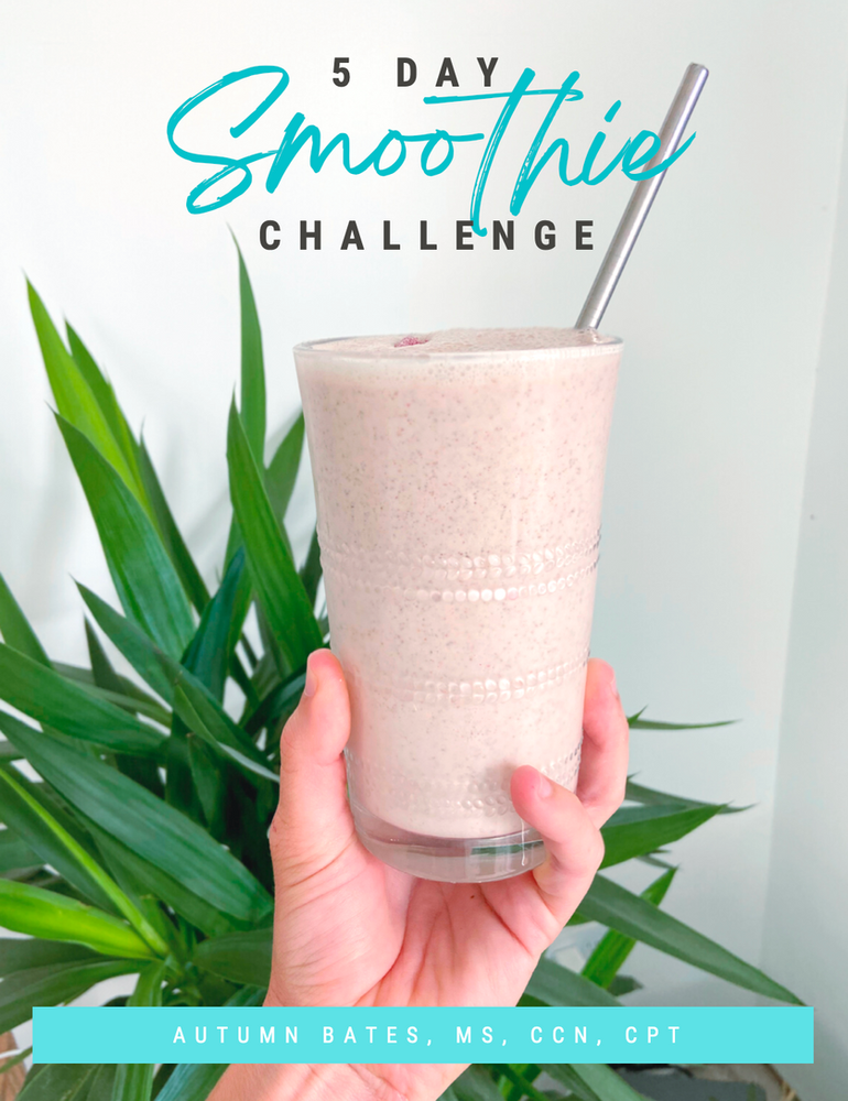 The 5 Day FREE Smoothie Challenge Is HERE!! [Here Are My Top 3 Tips]