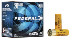 federal TG20 9 Top Gun Target Shotshell 20 GA, 2-3/4 in, No. 9, 7/8oz ...