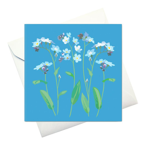 Forget Me Not Card | Scandi Form & Design