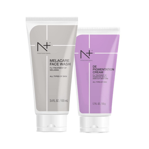 N plus melacare face wash with pigment cream combo | Axtracare