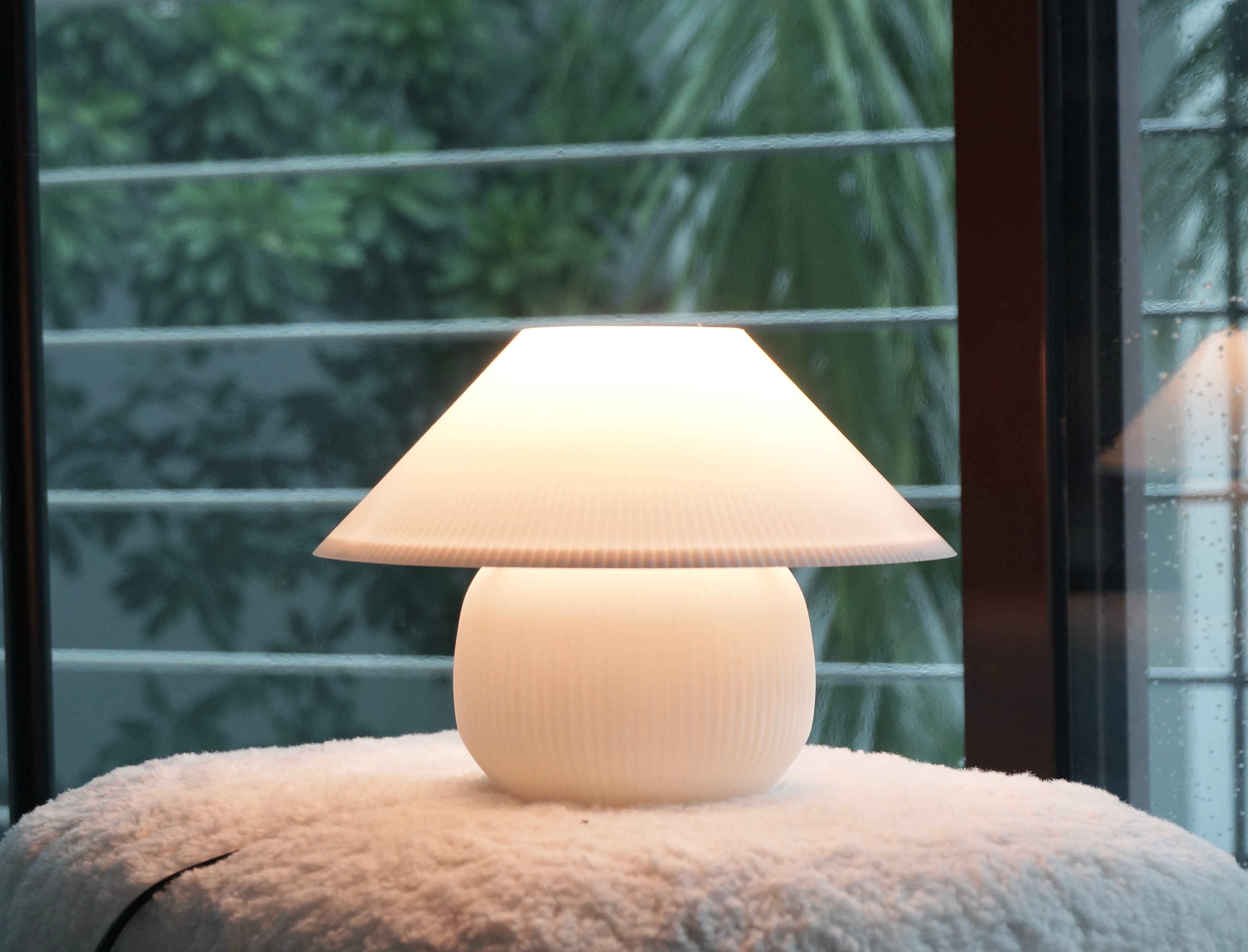 Kasako Lamp - Full White | Sonogo