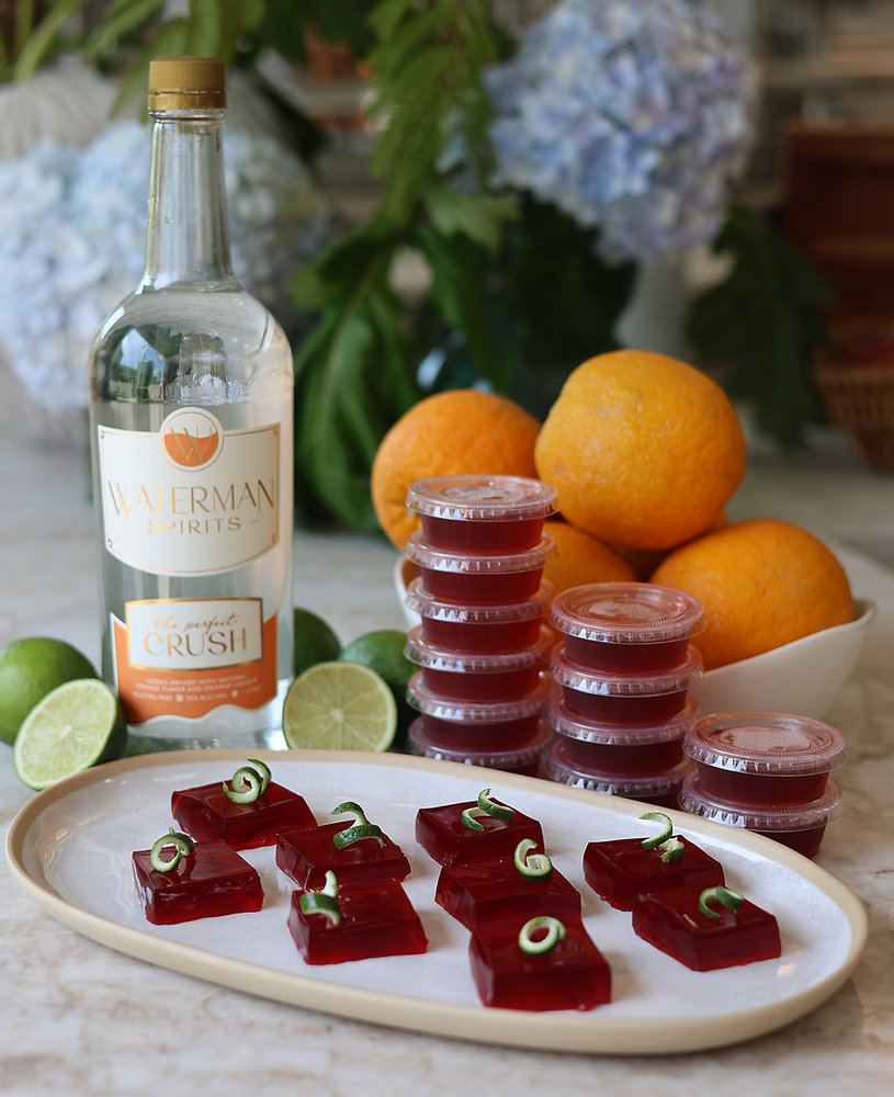 COSMO CRUSH JELLO SHOTS
