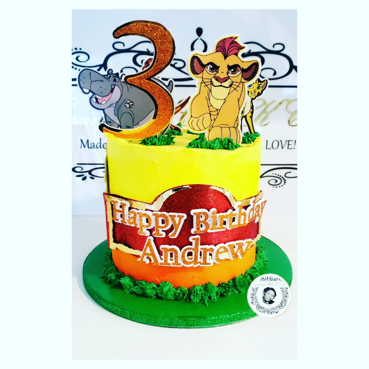 Lion Guard Themed Cake Topper | Grandma's Cakes KC