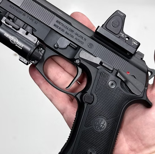 Beretta 92 SAO Flat Faced Trigger | Volker Precision New