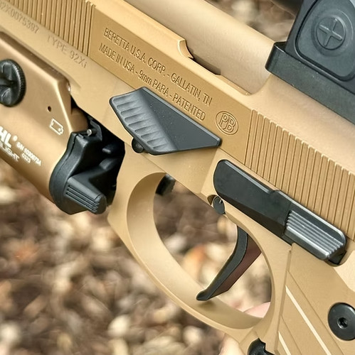 Flat Tracker takedown lever for Beretta 92 - Carry Version | Volker ...