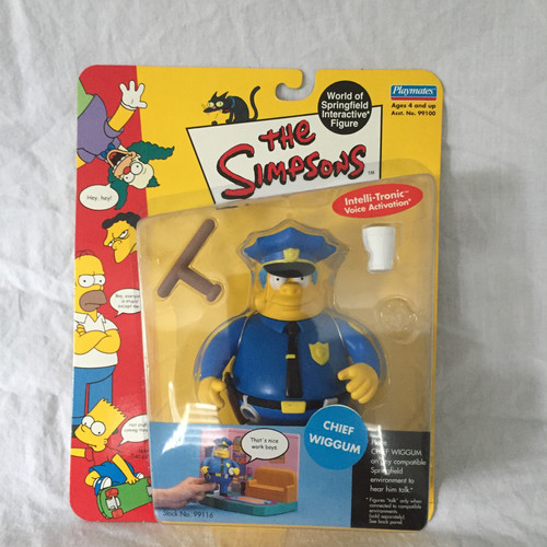 Chief Wiggum Series 1 MOC | Mondo World Toys