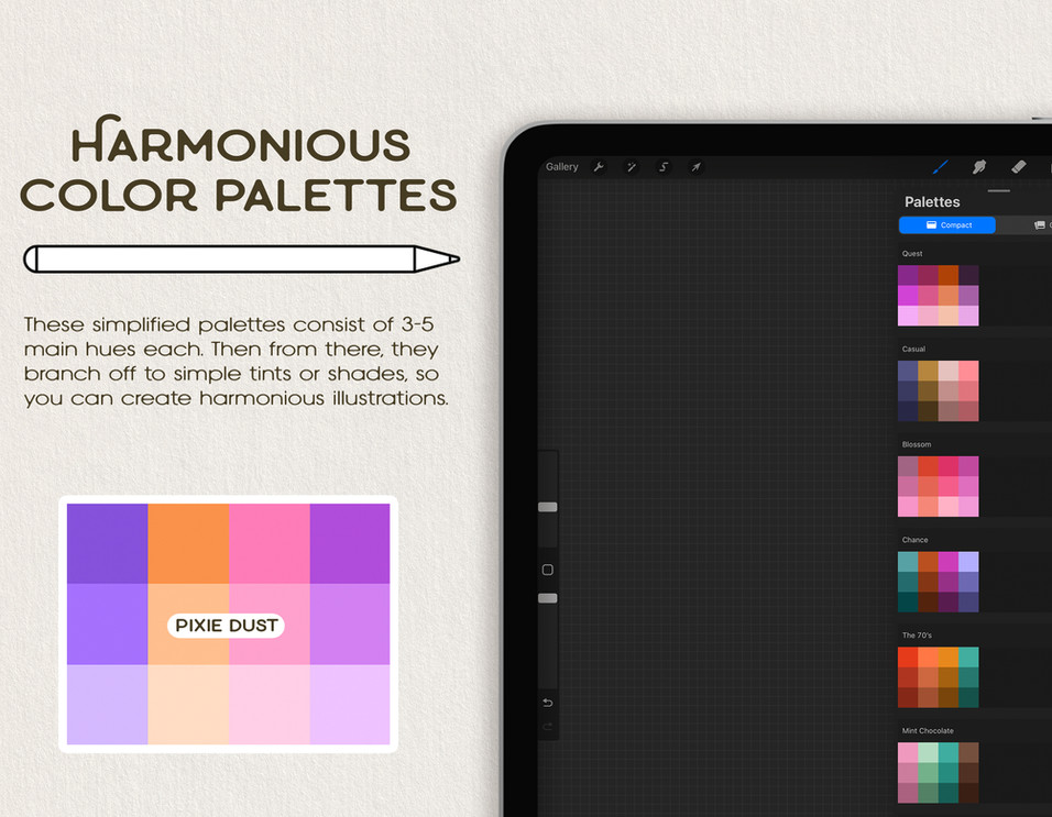 130 Color Palettes | artworkbygabrielle