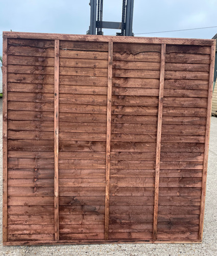 Waney Lap Fence Panel | SB-Timber & Fencing
