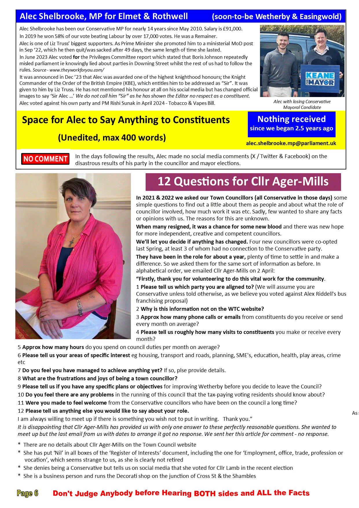 Wetherby Free Press | Community Newsletter l PK Marketing