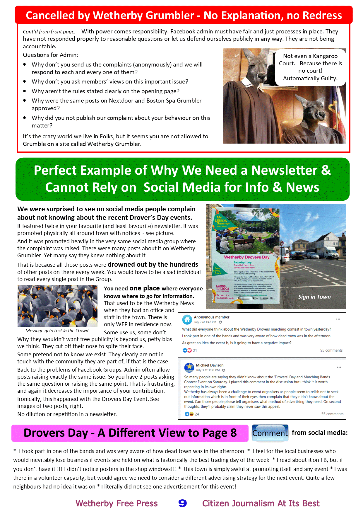 Wetherby Free Press | Community Newsletter l PK Marketing