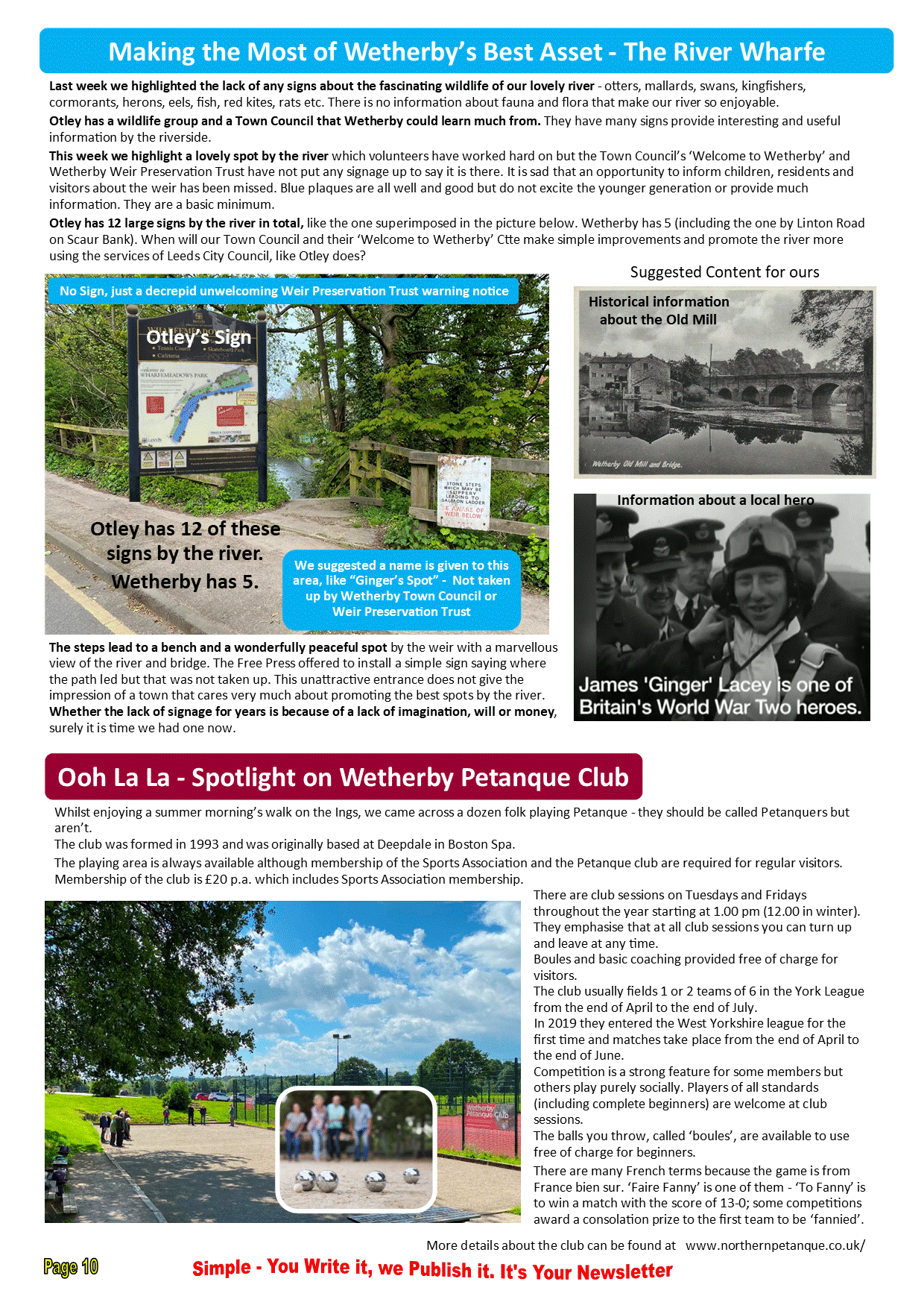 Wetherby Free Press | Community Newsletter l PK Marketing