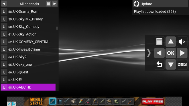 How to stream m3u lists using Perfect Player. (Android or Fire tv)