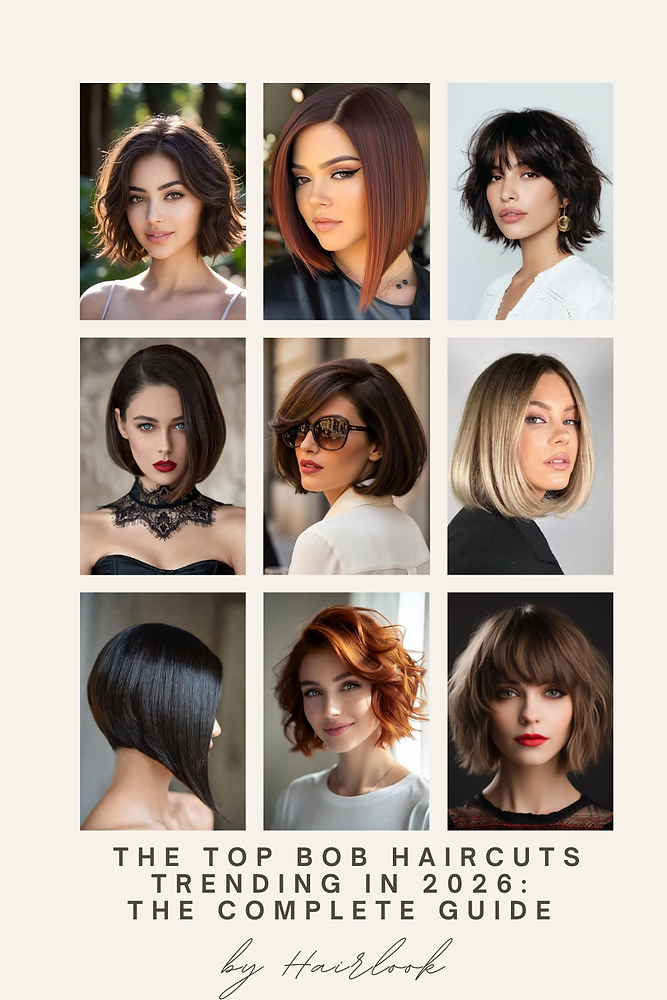 The Top Bob Haircuts Trending in 2026 — Try Them On Instantly in HairLook