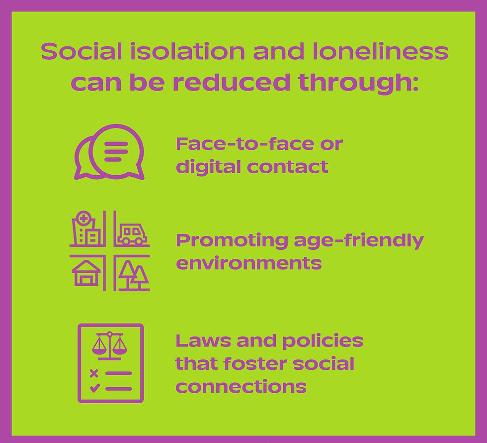 Breaking the Silence: Tackling the Epidemic of Social Isolation in ...