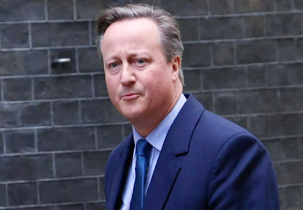 Former British Prime Minister Cameroon returns to frontline politics