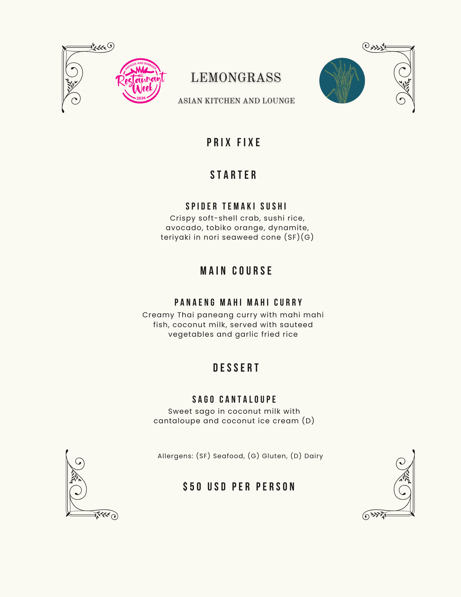 Restaurant Week | Antigua & Barbuda