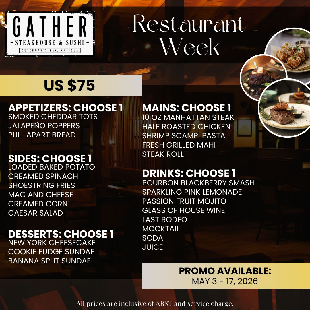 Restaurant Week | Antigua & Barbuda