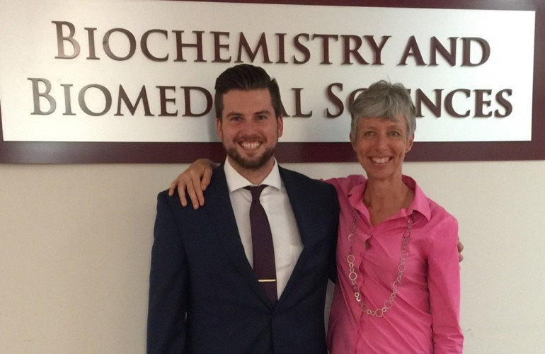 Tyson Carter successfully defends his M.Sc. thesis on pre-installation ...