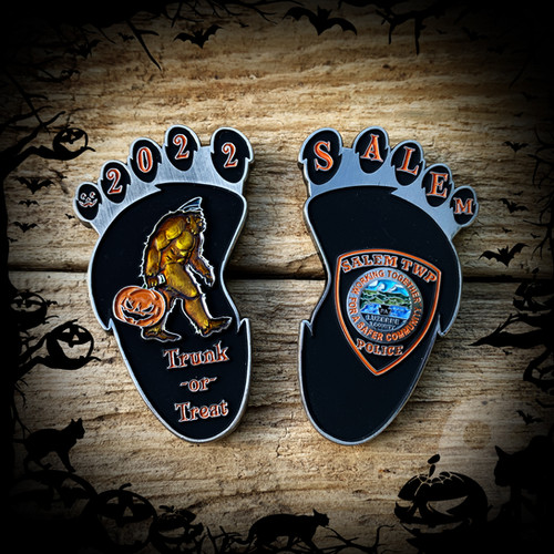 2022 Halloween Challenge Coin | Salem Twp Police