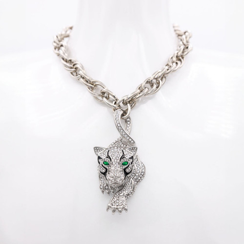 Asherah Silver Necklace | Elegant Luxury Jewelry
