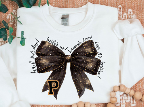 Purdue Bow with P | The Fine Line
