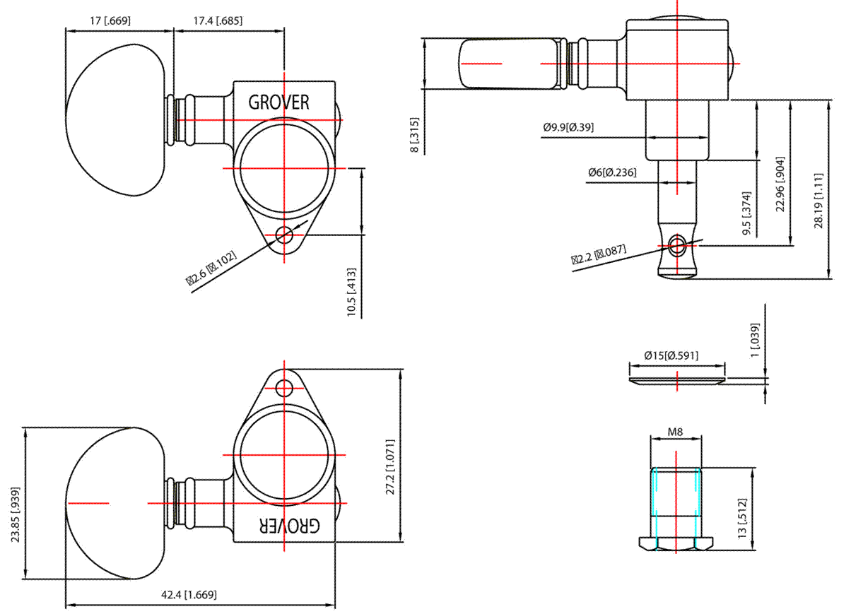 Machine Heads / Tuners | jwhiteguitar