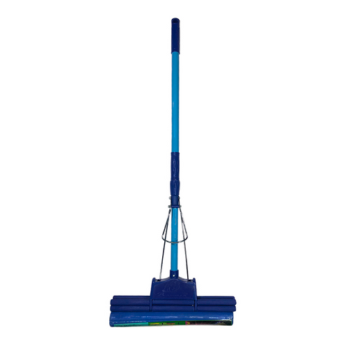 Trapeador doble rodillo industrial azul | ardillaperu