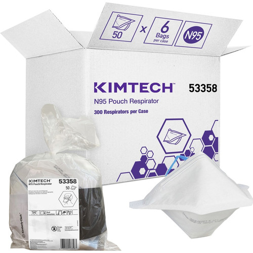 KIMTECH N95 Pouch Respirator Face Mask | Ameritrade