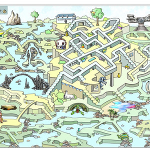 Maze Art | Michelle Boggess | World Record Maze Artist | Illustrated Mazes