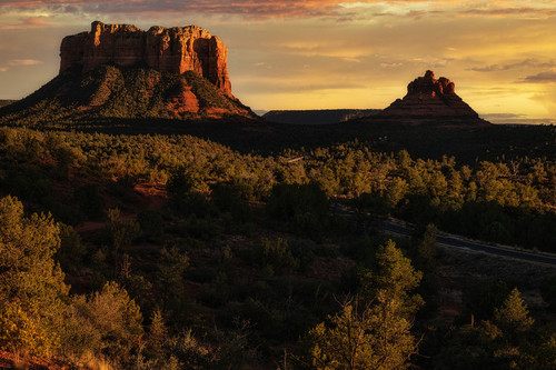 Sunset Reverie Over Sedona's Icons | Mysite