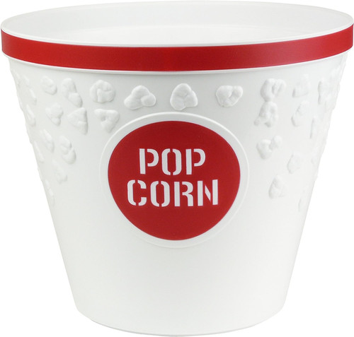 Red & White Plastic Popcorn Bucket | Hallmark Channel Movies | Hallmark ...