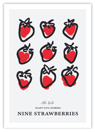 Nine Strawberries | ArteBarte