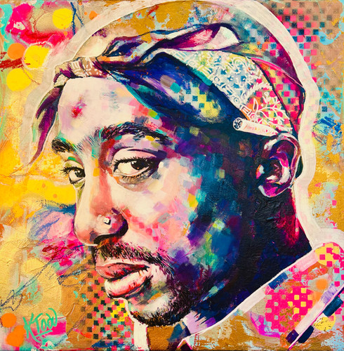 Iconic - Tupak Shakur - Limited Edition Print | Art at Vixen