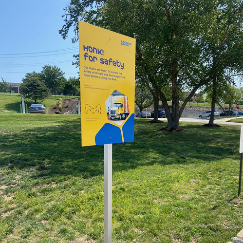 Honk for Safety Signage | ASI Signage