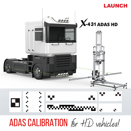Launch X-431 ADAS HD: Advanced Calibration Tool for Heavy Duty Vehicles