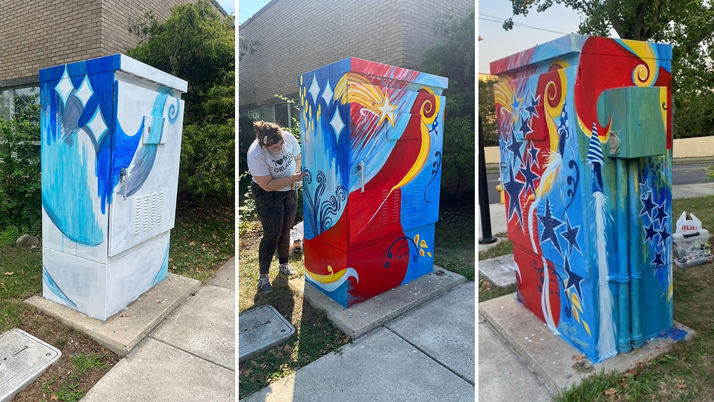 Pottstown's Signal Box Mural Project Continues