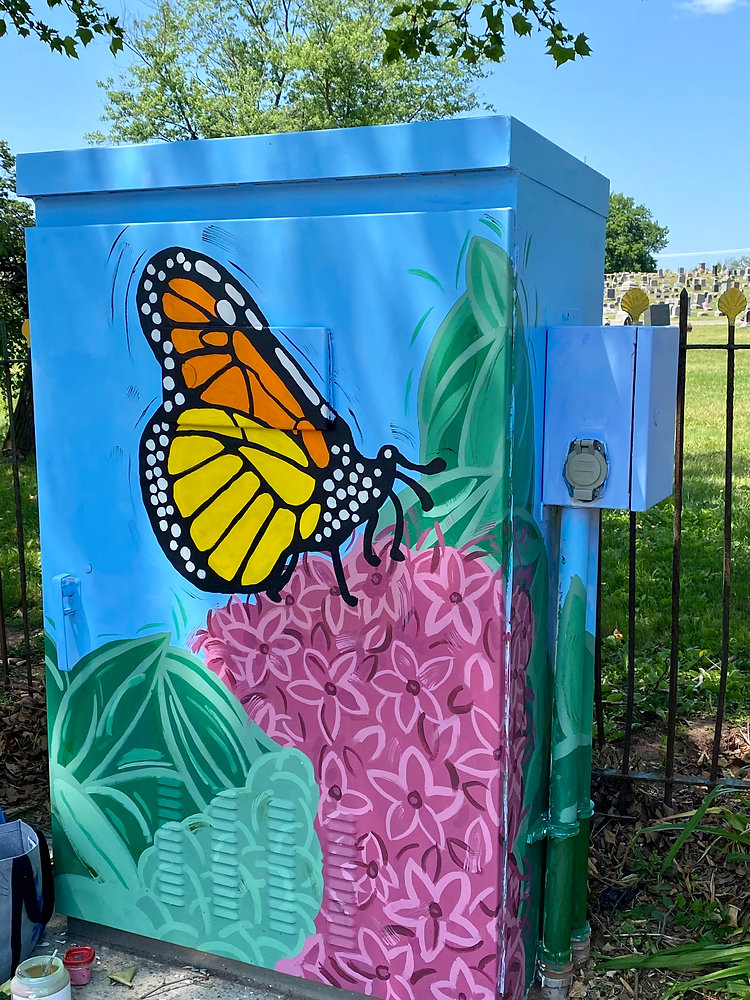 Fourth Signal Box Mural Finished in Pottstown