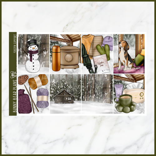 Frozen Comforts - Kits | Bunny Bear Plans