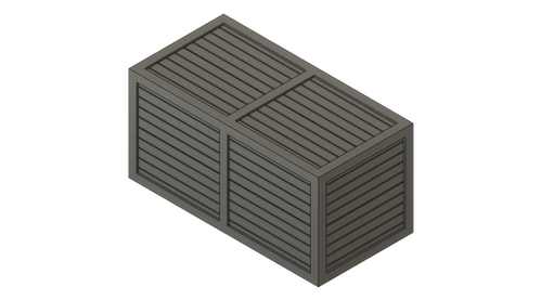 N Gauge 1:148 - Wooden Crate Type 2 - Pack of 6 Mixed | Mac's Models