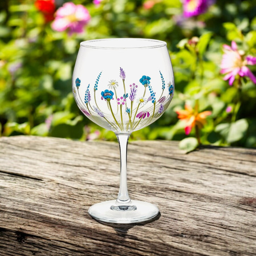 My Favourite Lavender Meadow Gin Glass | MrLumpy&Friends