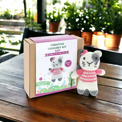 Creative Crochet Cute Cat Kit | MrLumpy&Friends