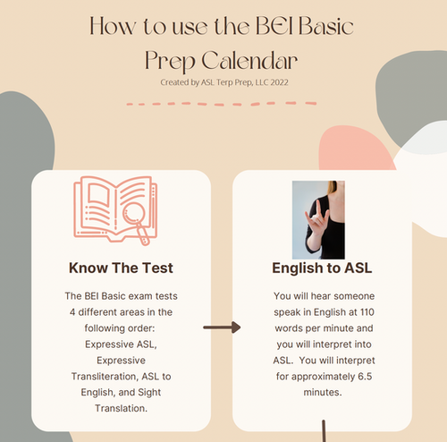 BEI Basic Exam Prep Material | Asl Terp Prep