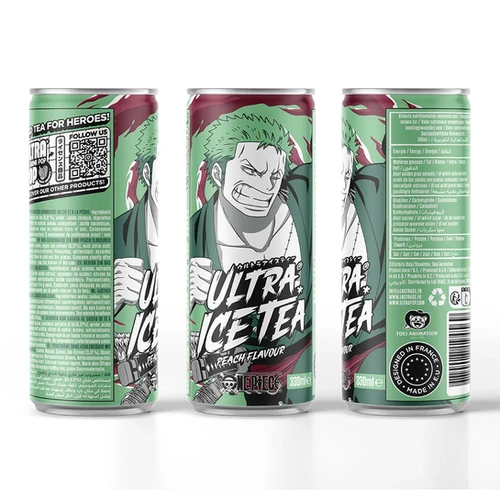 Ultra Ice Tea - One Piece - Zoro (Sleek Can 330 ml) | KOCH MARKETPLACE