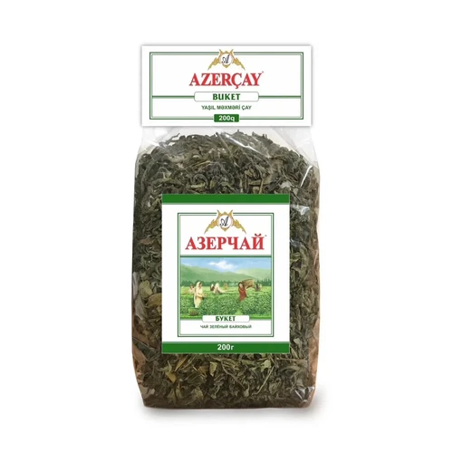 Azercay Buket Green Tea – 200 G (Large Leaf) | KOCH MARKETPLACE