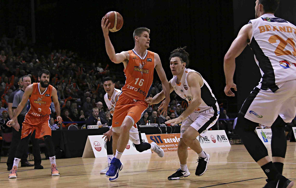 Sharks win, move to top of NBL table
