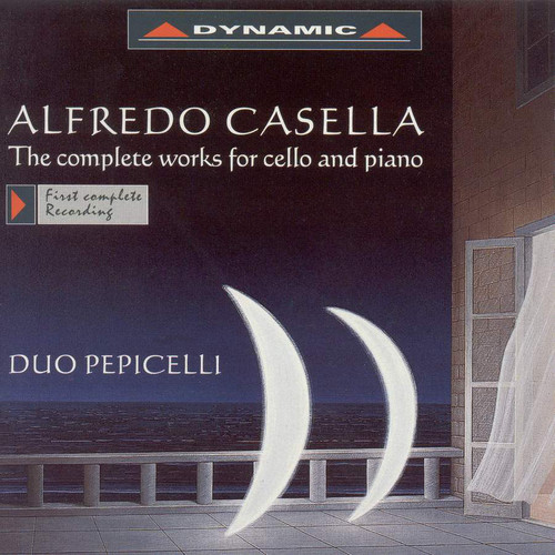 卡塞拉：大提琴＆鋼琴作品集 Casella: Complete Works for Cello and Piano (CD)【Dynamic ...